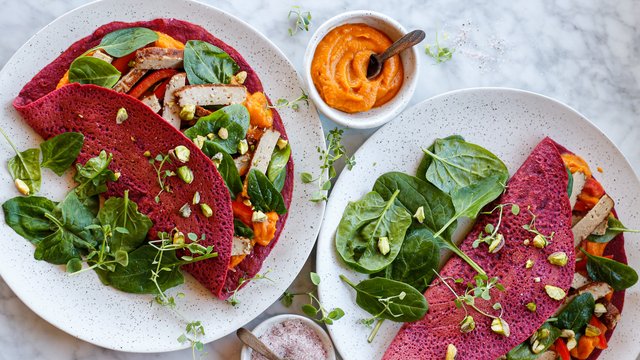 Recipe: Crêpes with Sweet Potato Purée – gebana