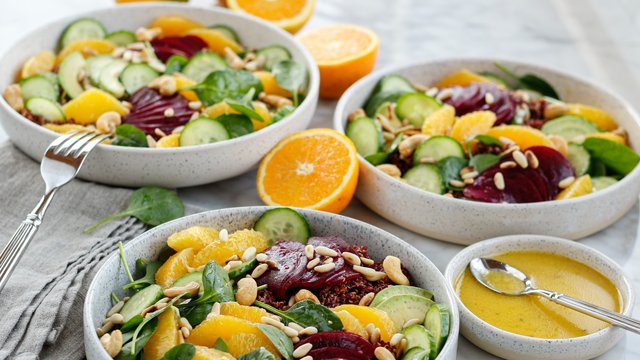 Recipe: Quinoa salad with oranges – gebana